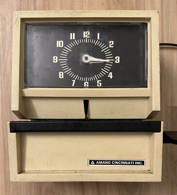 Time Clocks - Vintage Cincinnati Time Clock