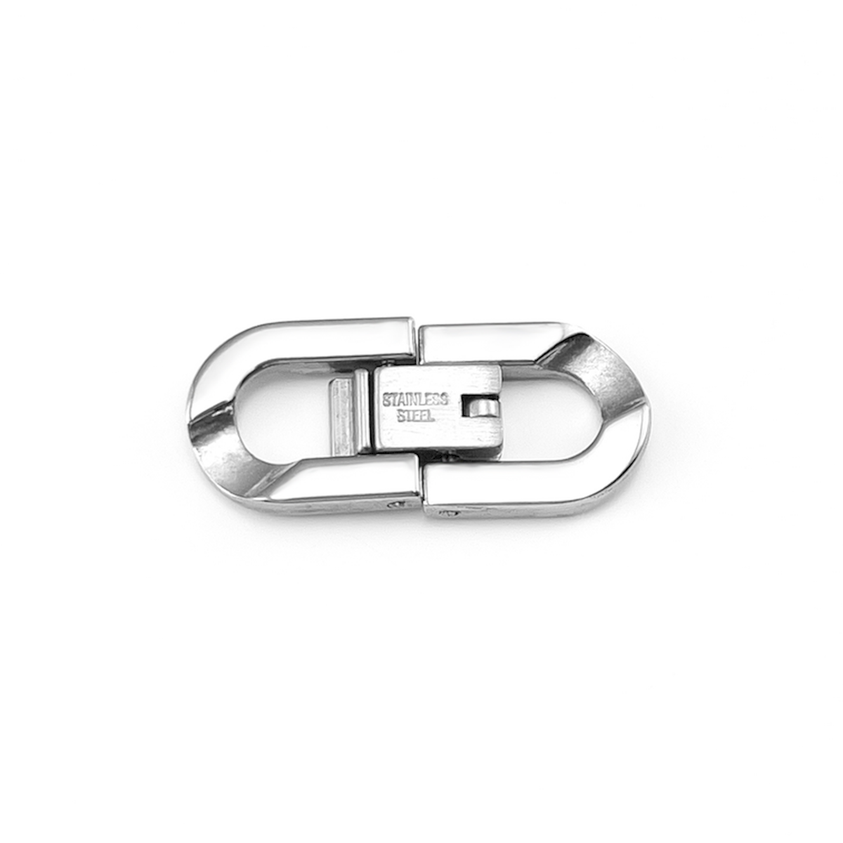 U-shaped buckle S.steel polished resistant chain buckle connector 5set ...