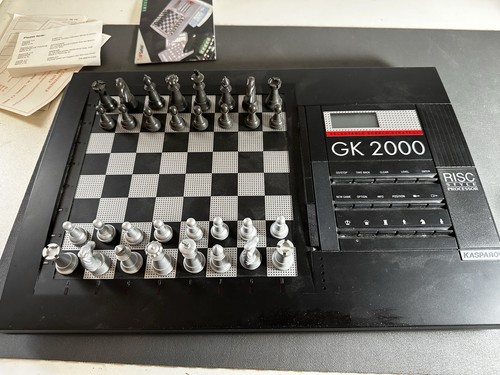 Saitek Kasparov GK 2000 Electronic Chess Complete w/ Box | eBay