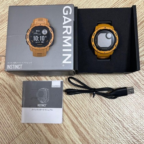 Garmin Instinct Yellow Body Smart Watch | eBay