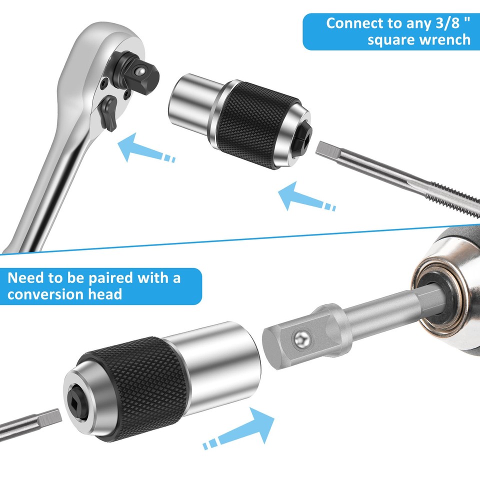 Tap Holders Safe Tap Holder Tool Versatile Drive Tap Sockets for Screw ...