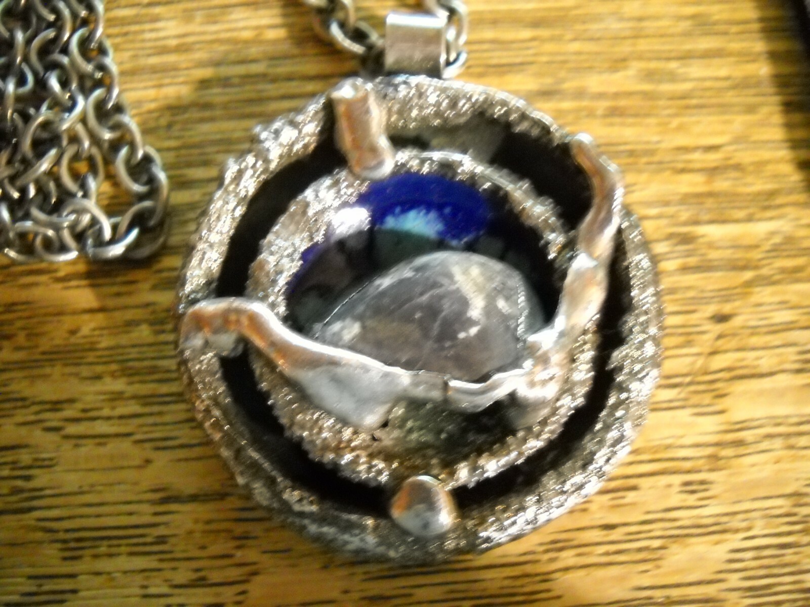 ~Vintage Jacob Hull Denmark Modernist Brutalist Neckl… - Gem