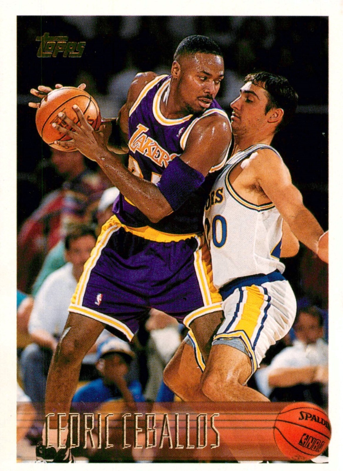1996 LA LAKERS NBA Card CEDRIC CEBALLOS Topps | eBay Australia