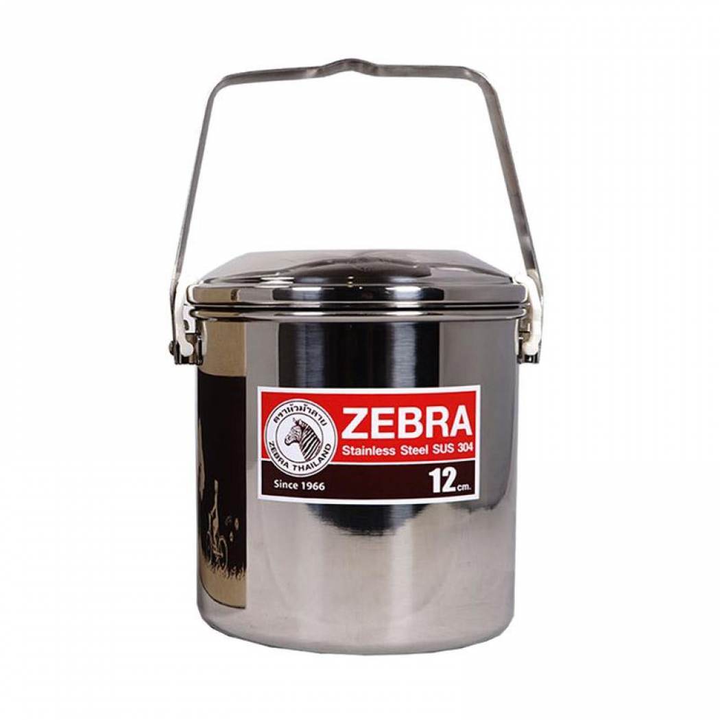 Zebra Stainless Steel Billy Can 10, 12, 14 or 16cm Bushcraft, Survival ...