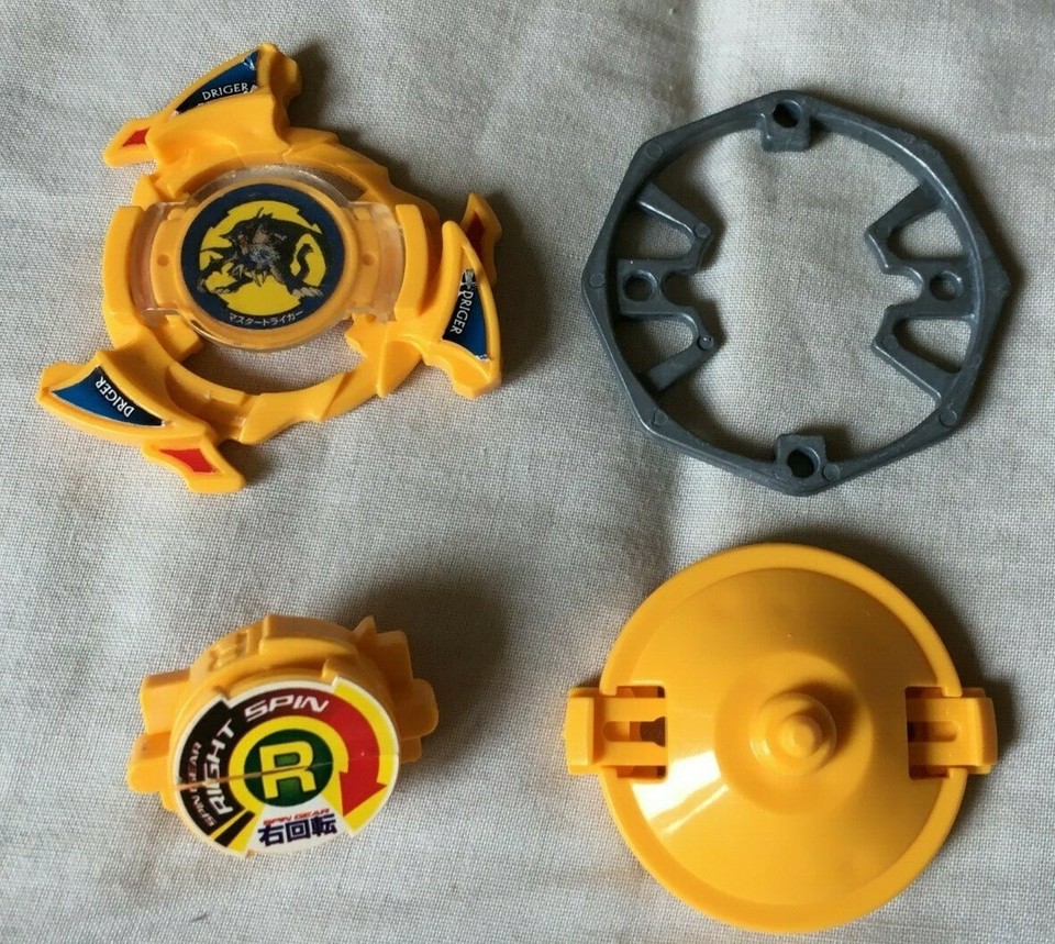 BEYBLADE PLASTIC GEN TAKARA GENUINE USED BEYBLADES ACCESSORIES HASBRO ...