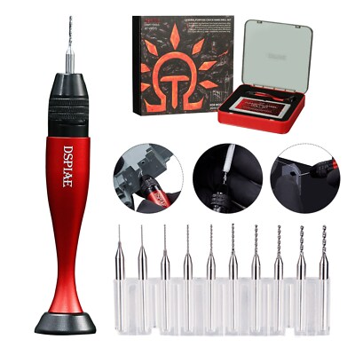 DSPIAE Upgraded Universal Gripping Handle Hand Drill Set Hobby Craft ...