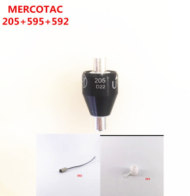 1set MERCOTAC Mercury Conductive Slip Ring 205+595+592 Rotary Connector ...