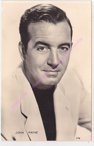 CPSM RPPC STAR JOHN PAYNE PHOTO PARAMOUNT Edit P.I. KORES n1 | eBay