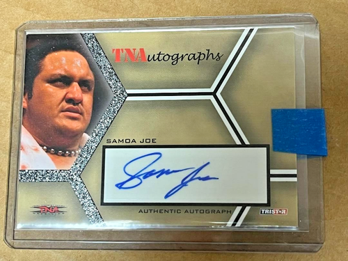 SAMOA JOE AUTOGRAPH WRESTLING CARD | eBay