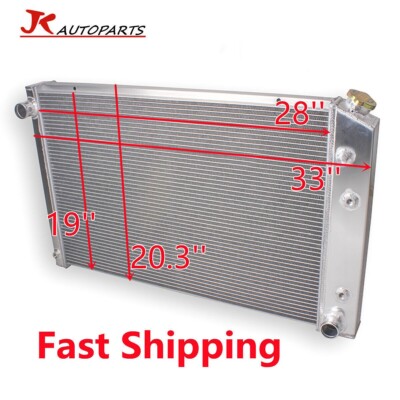 4 Row Radiator fits 73-87 Chevy C/K C10 C20 C30 305 350 400 454 Motor ...