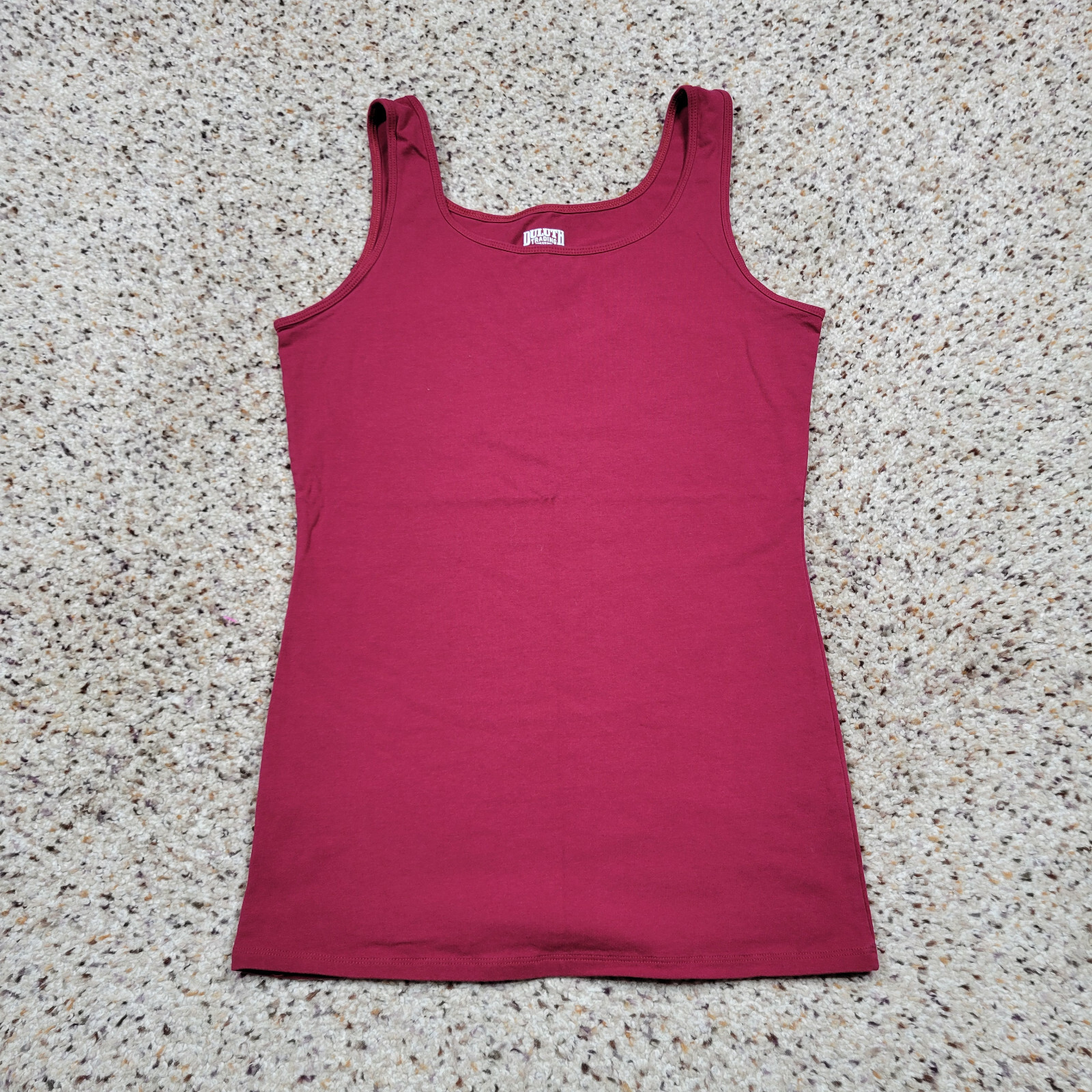 Duluth Trading Shirt Womens Small Red Tank Top Pullover Stretch Ladies ...