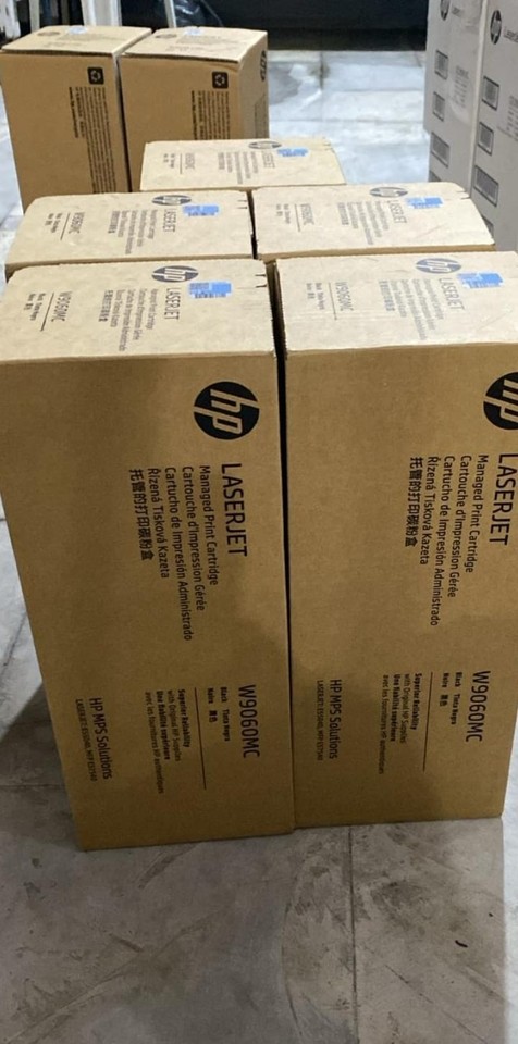HP W9060MC Black Original Toner Cartridge - E55040dw / MFP E57540dn ...