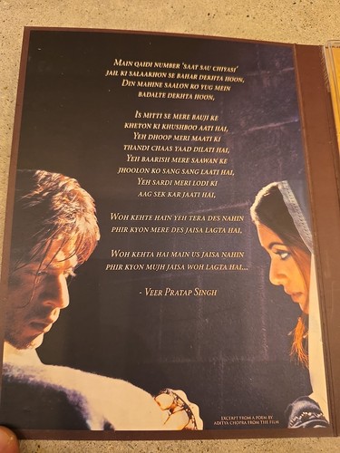 YASH CHOPRA'S - VEER ZAARA - DVD SET - BOLLYWOOD - UK MADE | eBay