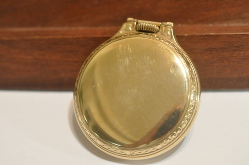 Bar Over Crown Hamilton 992B Railway Pocket Watch Rr 21 Stone Antique ...