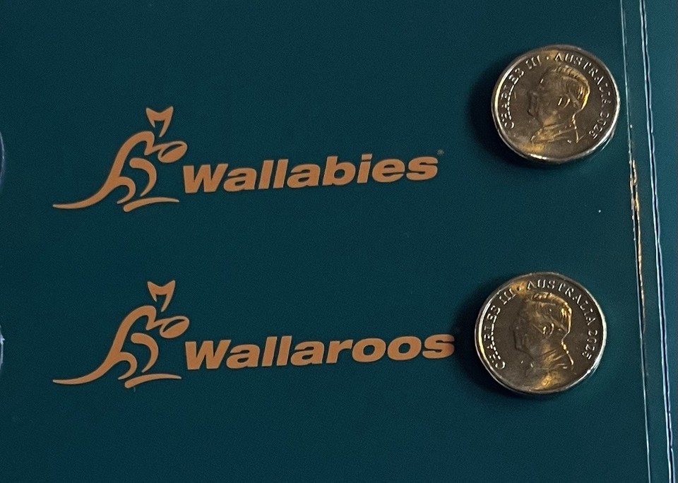 Wallabies & Wallaroos 2025 2$ 2x circulation coins | eBay Australia
