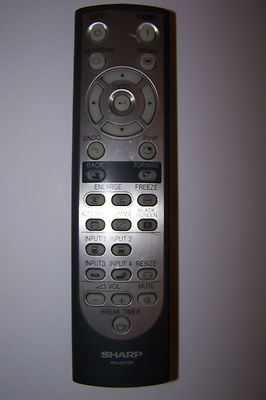 SHARP PROJECTOR REMOTE CONTROL for XGC50X | eBay