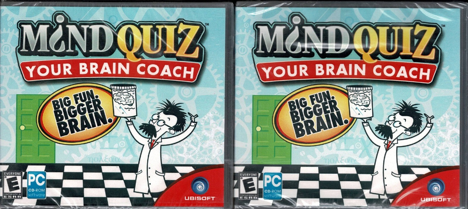 Lot of 2 Mind Quiz Your Brain Coach Pc New Win10-XP Stimulates Brain ...