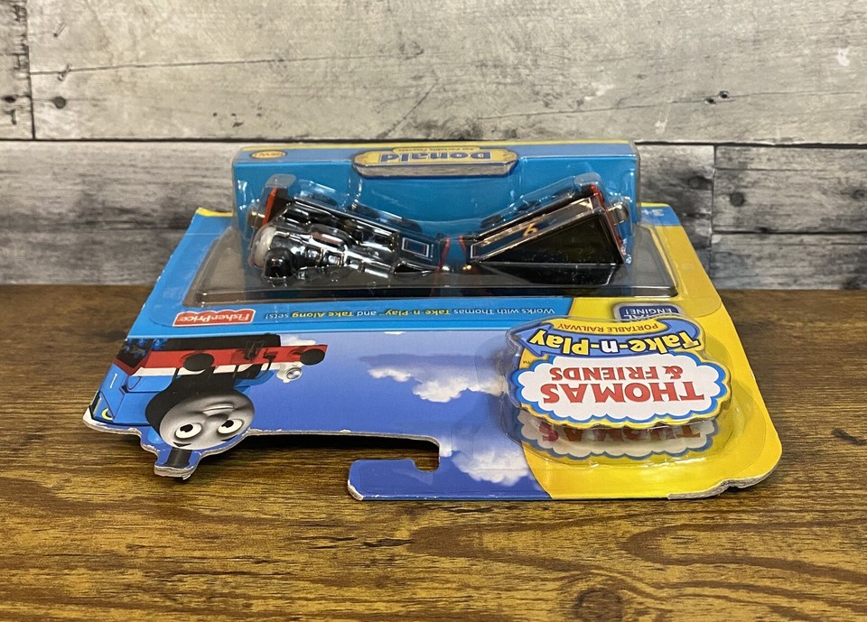 RARE 2010 Mattel Thomas & Friends Take N Play Donald Toy Train ~ New ...