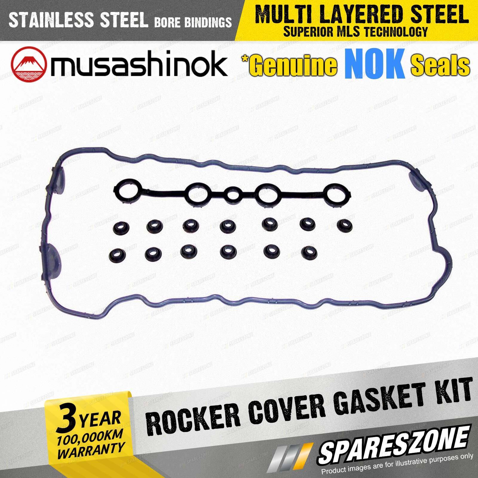 Rocker Cover Gasket Kit for Mitsubishi Pajero NJ NK 3.5L 6G74 V6 24v ...