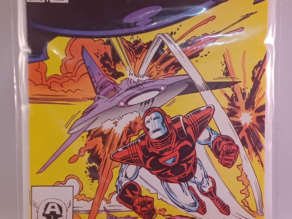 Marvel Comics 1985 Iron Man Tony Stark 201 Comic Book Spy Master Scott ...
