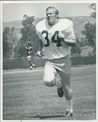 1970s Les Josephson LA Rams Running Back Original News Service Photo | eBay