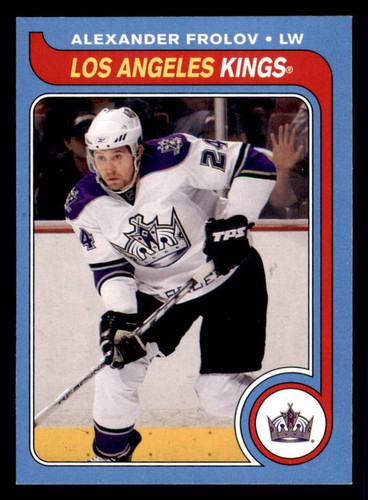 2008-09 O-Pee-Chee 1979-80 Retro #261 Alexander Frolov Los Angeles ...