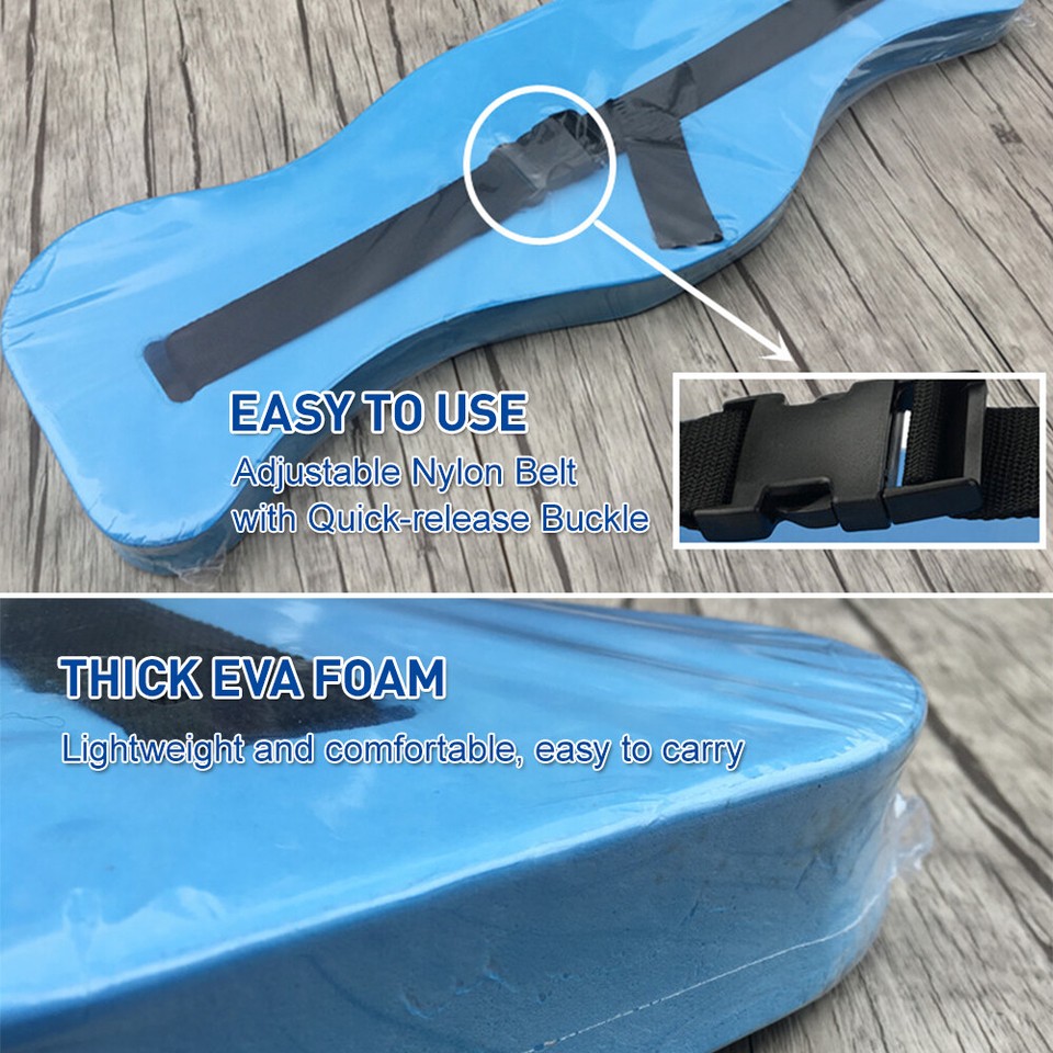 Swim Float Belt Adjustable EVA Waist Band Swimming Training H5Q9 | eBay