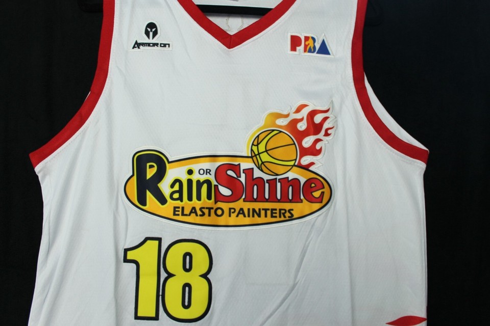 James Yap -PBA RainOrShine - basketball jersey -size MEDIUM -FAST-POST ...