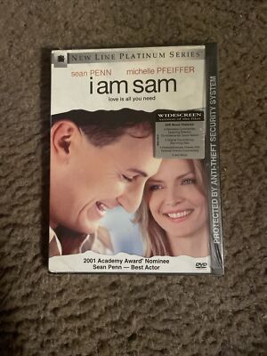I Am Sam (DVD, 2001 Widescreen) Sean Penn Michelle Pfeiffer Brand New ...