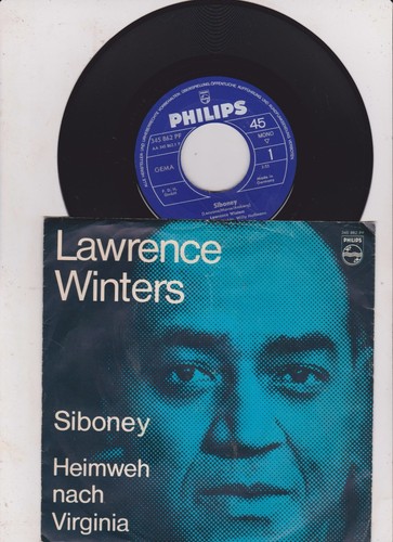 Lawrence Winters Siboney / Heimweh nach Virginia Vinyl Single 7inch ...