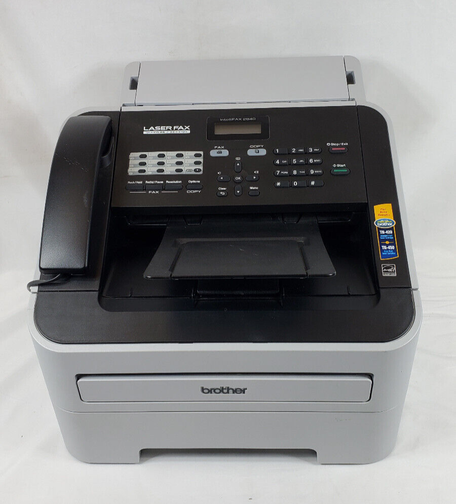Brother IntelliFAX 2840 Laser Fax Machine and Copy Fax | eBay