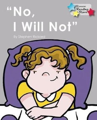 No, I Will Not by Rickard Stephen 9781781278161 | Brand New | Free UK ...