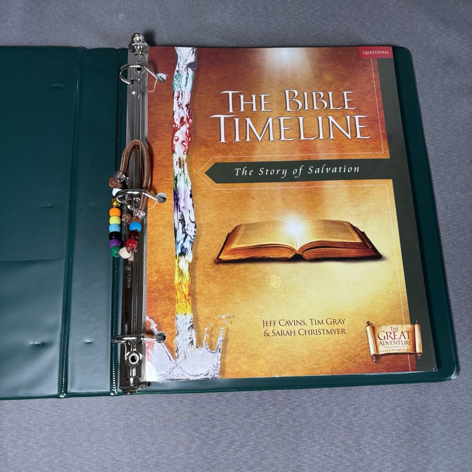 The Great Adventure Bible Timeline Study Kit: Study Materials New No ...