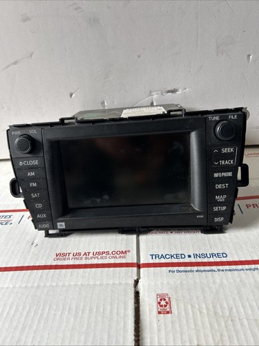 2010-2011 Toyota Prius Radio Receiver Navigation Display Screen E7022 ...