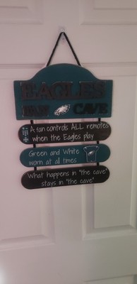 Philadelphia Eagles "Man Cave" Rules Wall Sign - Perfect for Game Day ...