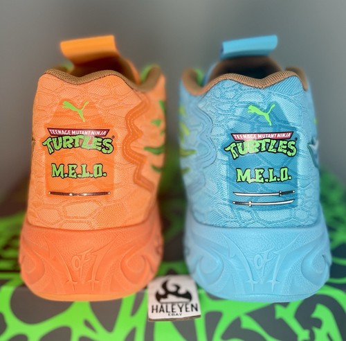 PUMA x LAMELO BALL x TMNT MB.04 Leonardo Michelangelo | Sizes 7 - 15 ...