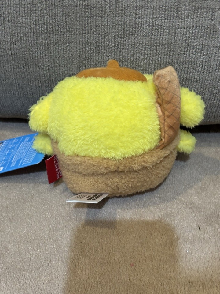NEW, BUM BUMZ HELLO KITTY AND FRIENDS POMPOMPURIN ICE CREAM 5" Plush | eBay