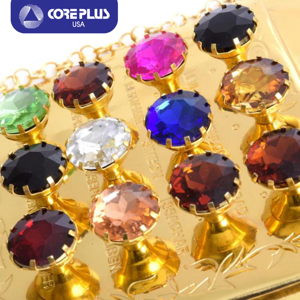 Masonic High Priest Breastplate Gold Plated with Colorful Stones Royal ...