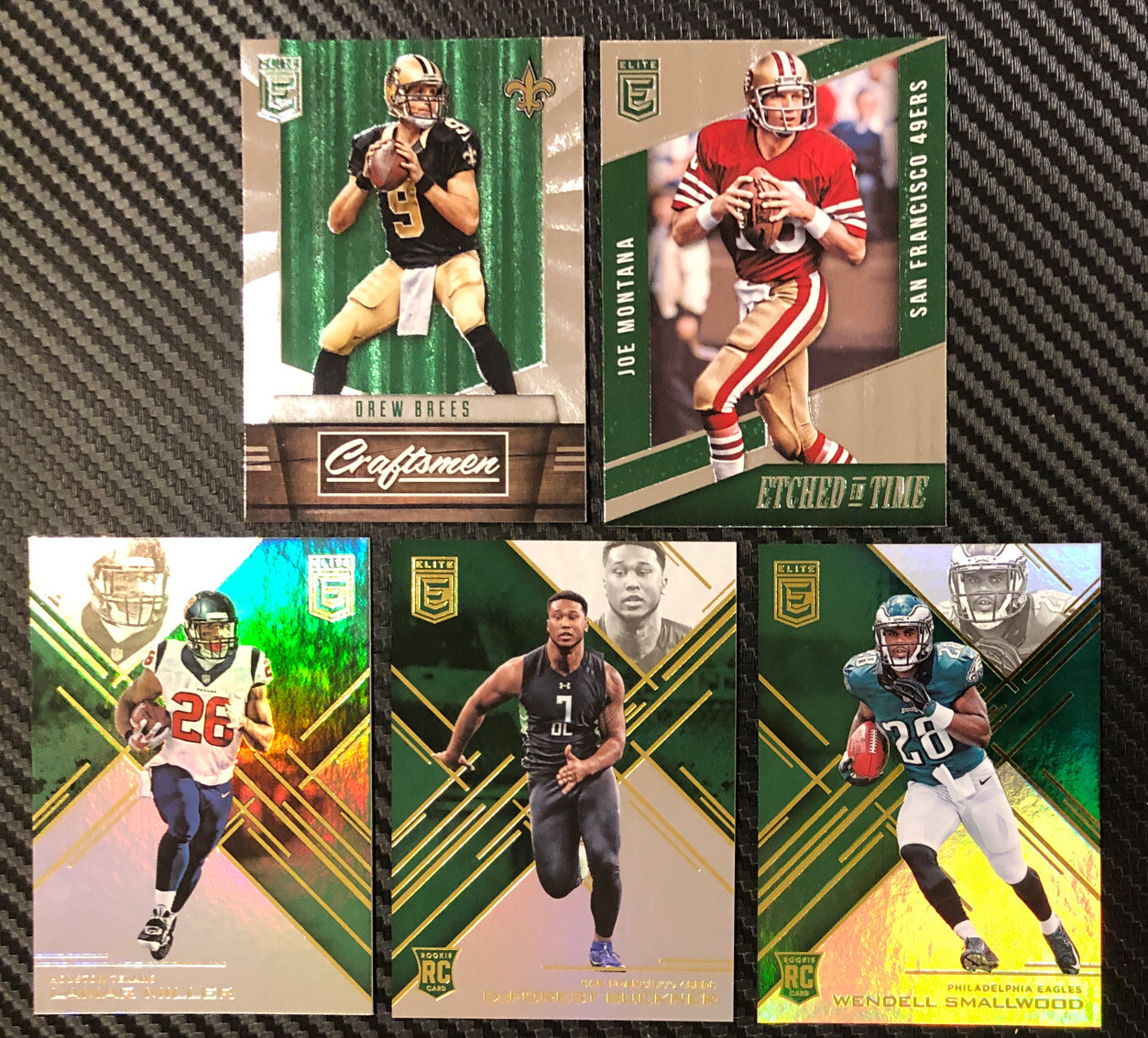 2016 Panini Donruss Elite Football Green Parallel Cards Singles You ...