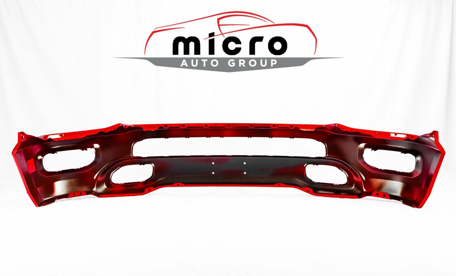 NEW Painted Flame Red PR4 Front Bumper For 2019-2024 RAM 1500 New Body ...