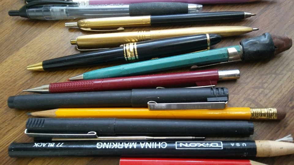 Vintage Pencils Old Pens writing instruments Bell System Auto MIX ...