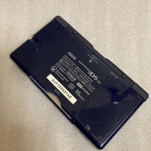 Nintendo DS Lite Navy Handheld Game Console - Region Free, Tested ...