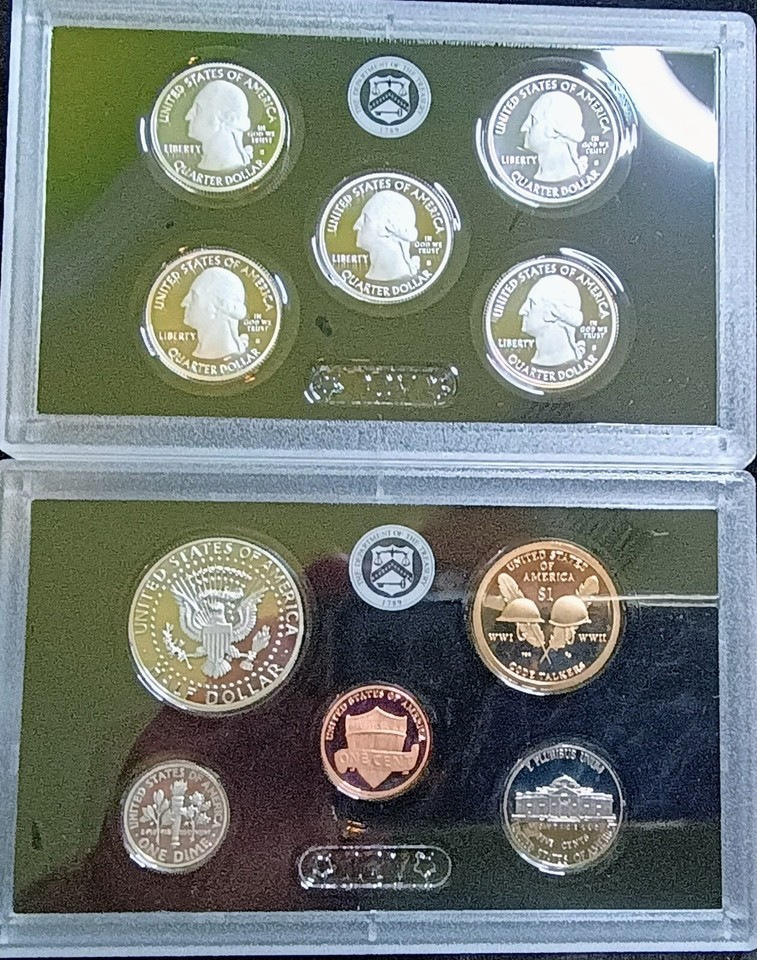 2016-S US MINT SILVER PROOF SETS – 10 COINS – ORIGINAL MINT OGPs & COAs DCAM! | eBay