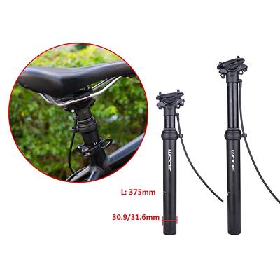 Bike Dropper Seatpost Remote Seat Post External Cable Routing 375mm ...