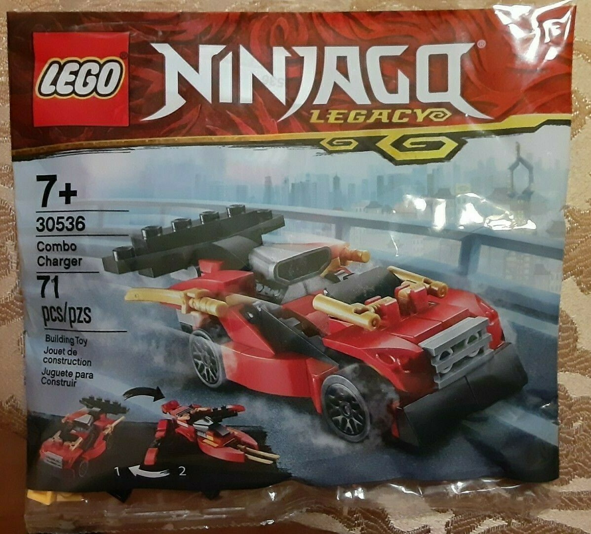 **NEW**LEGO 30536 NINJAGO COMBO CHARGER SEALED POLYBAG - 71 PC ...