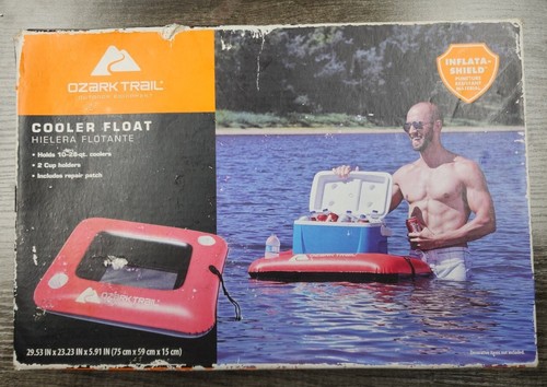 Ozark Trail Inflatable Cooler Float New In Box Holds 24-48 Quart Unopened 821808141814| eBay