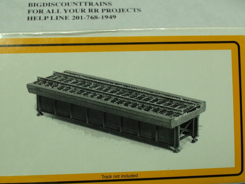 Micro- Engineering #75-153 N SCALE DECK GIRDER BRIDGE 40' BALLASTED ...
