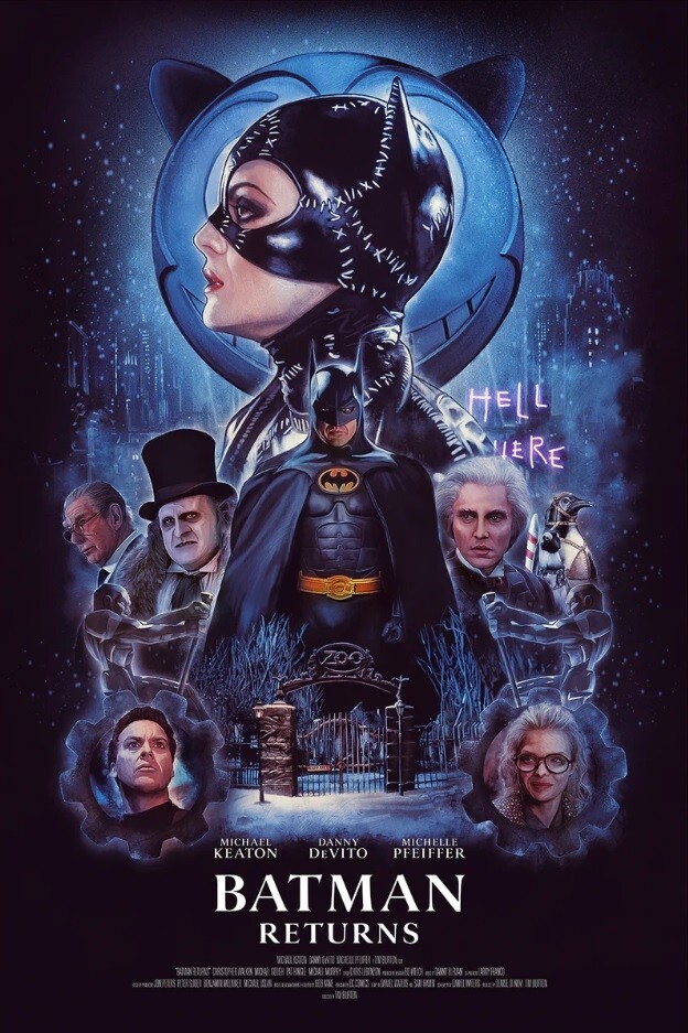 Batman Returns Penguin Poster
