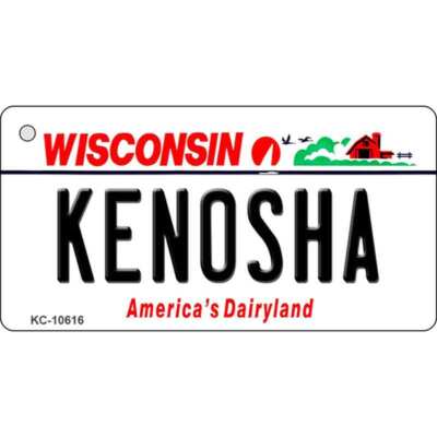 Kenosha Wisconsin License Plate Tag Novelty Key Chain KC-10616 | eBay