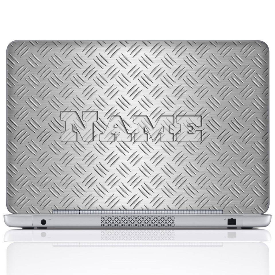 Unique Laptop Notebook Skin Sticker w. Customized Name For DELL HP ASUS ...